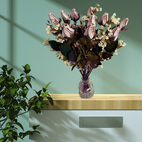 Baseball Rose Sports Roses Flowers Basball Gifts for Mom Players Team